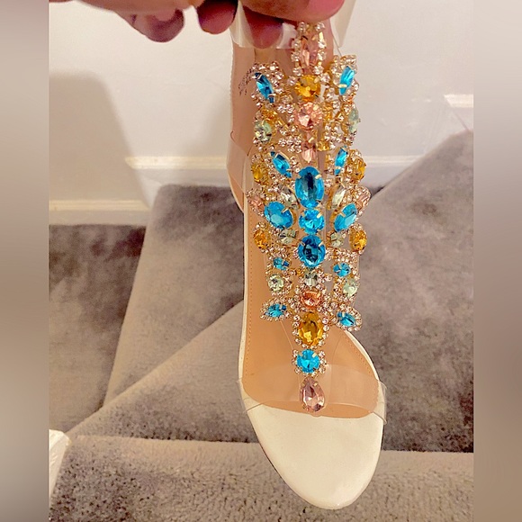 Shoes | Multi Color Heels | Poshmark